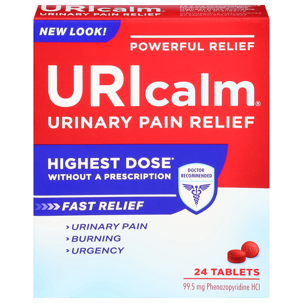 Save on Uricalm Urinary Pain Relief Maximum Strength Original Formula ...
