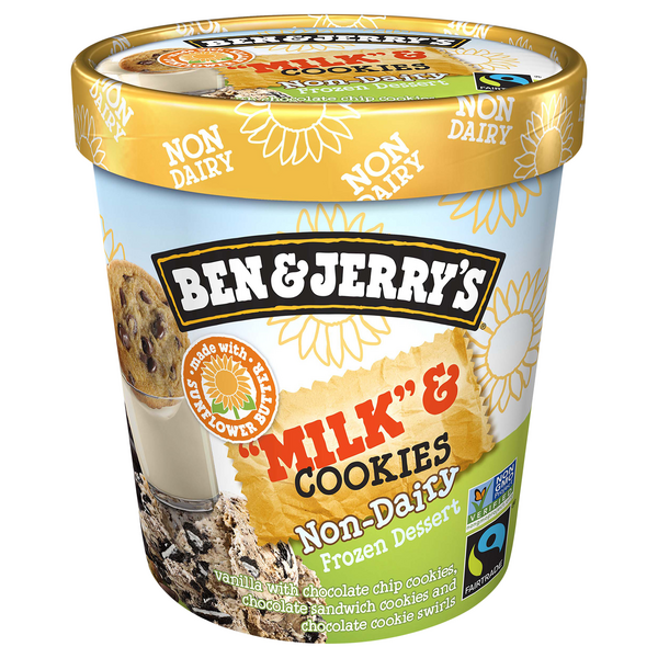 Save on Ben & Jerry's Non-Dairy Frozen Dessert Milk & Cookies Vegan Order Online Delivery | Stop ...