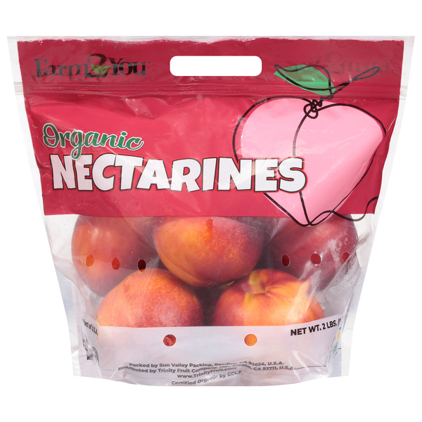 Save on Farm2You Organic Nectarines Order Online Delivery | Giant