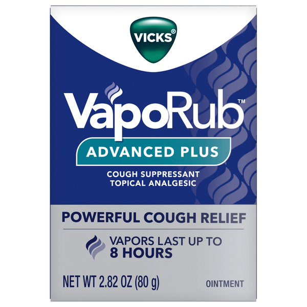 Save on Vicks VapoRub Cough Suppressant Topial Analgesic Ointment Order ...
