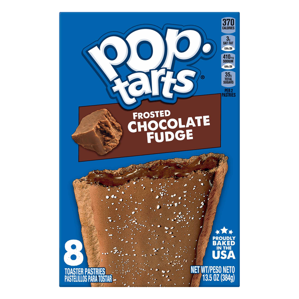 Save on Pop-Tarts Frosted Chocolate Fudge Toaster Pastries - 8 ct Order ...