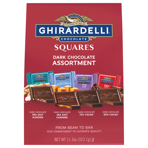 Save on Ghirardelli Dark Chocolate Assortment Candy Squares Order ...