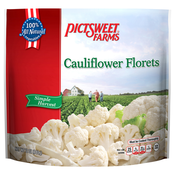 Save on Pictsweet Farms Simple Harvest Cauliflower Florets Frozen Order ...