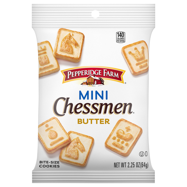 Save on Pepperidge Farm Chessmen Mini Butter Cookie Single Order Online ...