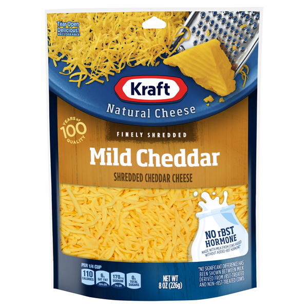 Save on Kraft Finely Shredded Mild Cheddar Cheese Order Online Delivery ...