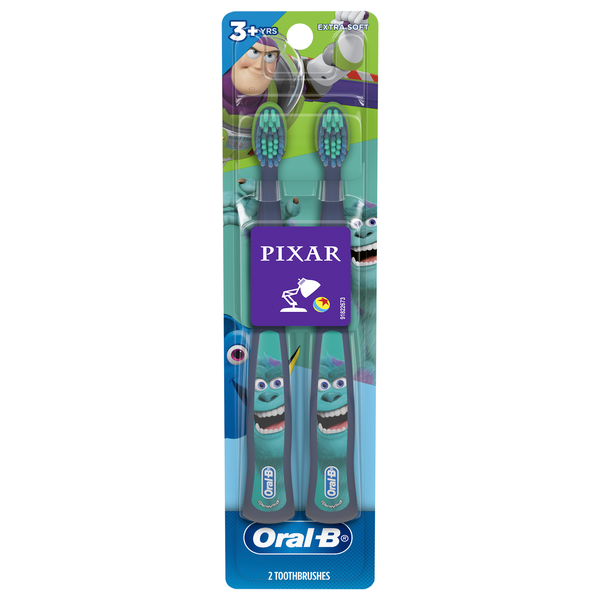 Save on Oral-B Kid's Pixar Extra Soft Toothbrushes Order Online ...