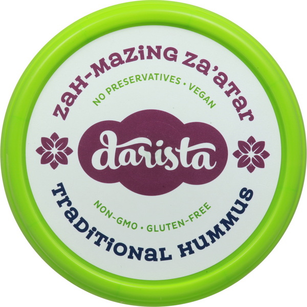 Save on Darista Zah-Mazing Za'atar Traditional Hummus Order Online ...