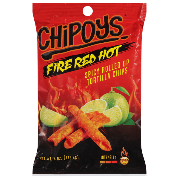 Save on Chipoys Tortilla Chips Fire Red Hot Order Online Delivery ...