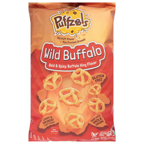 Save on Unique Snacks Puffzels Wild Buffalo Gluten Free Order Online ...