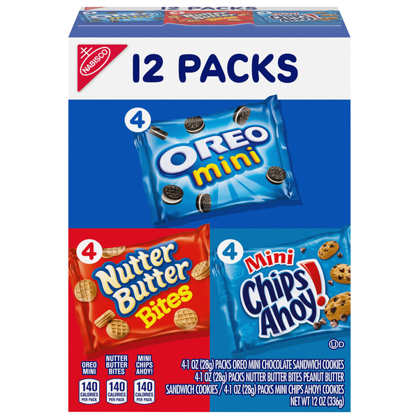 Save on Nabisco Mini Cookie Variety Packs (Chips Ahoy!/Nutter Butter ...