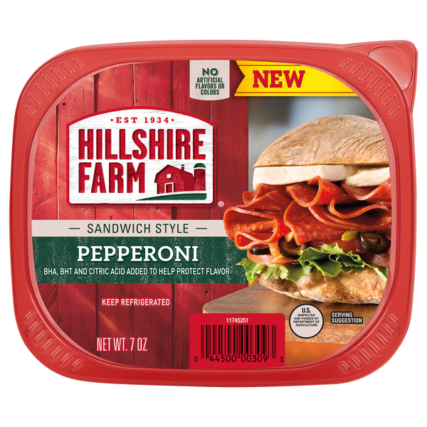 Save on Hillshire Farm Sandwich Style Pepperoni Slices Order Online ...