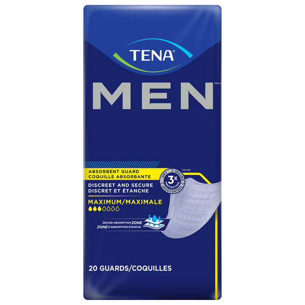 Save on Tena Maximum Absorbency Incontinence Guards for Men Order ...