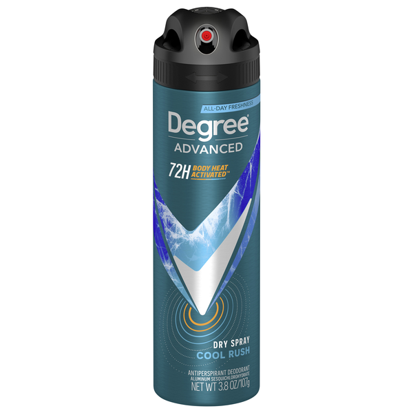 Save on Degree Advanced Cool Rush 72H Antiperspirant Deodorant Dry ...