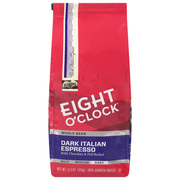 Save on Eight O'Clock Dark Italian Espresso Whole Bean Coffee Order ...