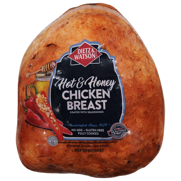 Save on Dietz & Watson Deli Hot & Honey Chicken Breast (Regular Sliced ...