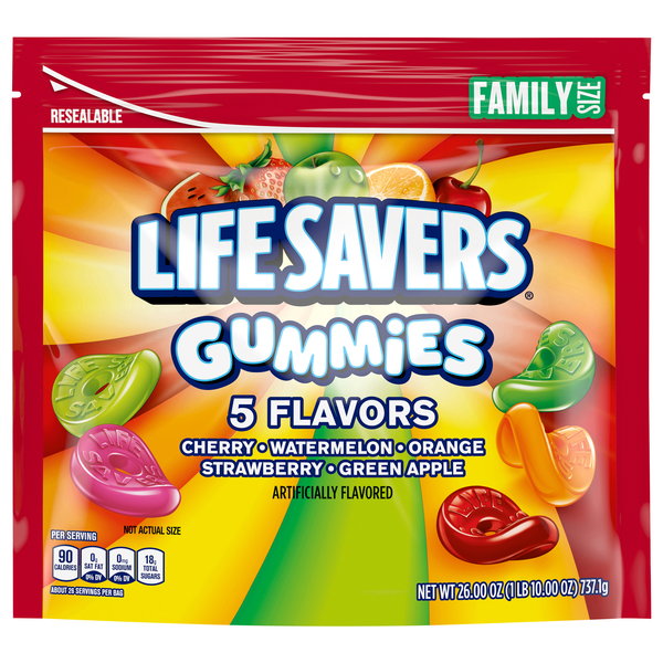 Save on Life Savers 5 Flavors Gummies Candy Family Size Order Online ...