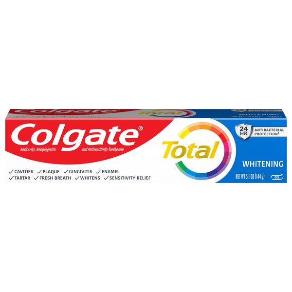 Save on Colgate Total Whitening Toothpaste Gel Order Online Delivery ...