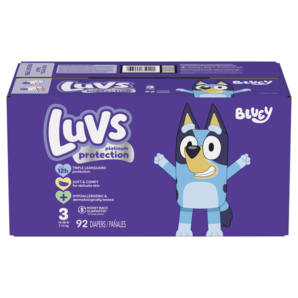 Save on Luvs Size 3 Baby Diapers 16-28 lb Order Online Delivery | Food Lion