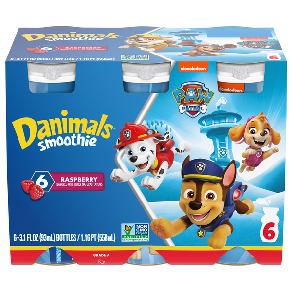 Save on Danimals Smoothie Ruff-Ruff Raspberry Drink - 6 pk Order Online ...