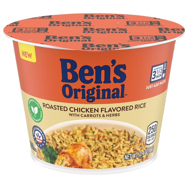 Save on Ben's Original Roasted Chicken Flavored Rice Microwave Order ...