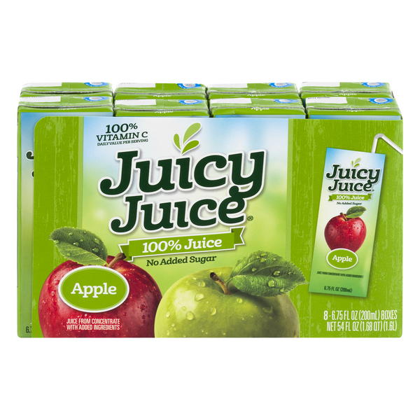 Save On Juicy Juice 100 Juice Apple No Added Sugar 8 Pk Order Online