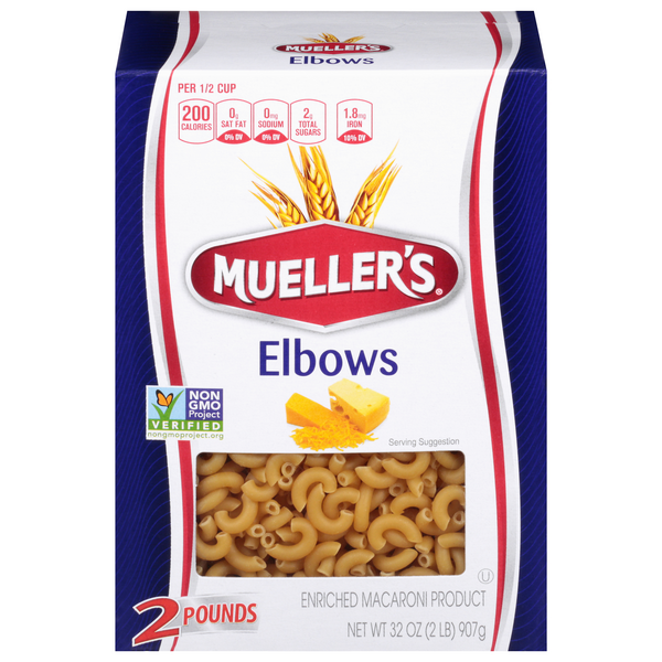 Save on Mueller's Elbows Macaroni Pasta Order Online Delivery | Food Lion