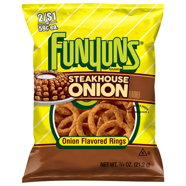Save on Funyuns Steakhouse Onion Flavored Rings Order Online Delivery ...