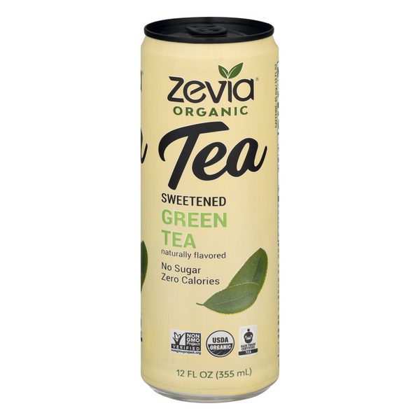 Save on Zevia Sweetened Green Tea Fair Trade Organic Order Online ...