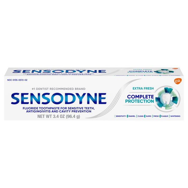 Save on Sensodyne Sensitivity Toothpaste Complete Protection Extra ...