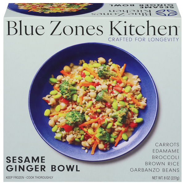 Save on Blue Zones Kitchen Sesame Ginger Bowl Frozen Meal Order Online ...