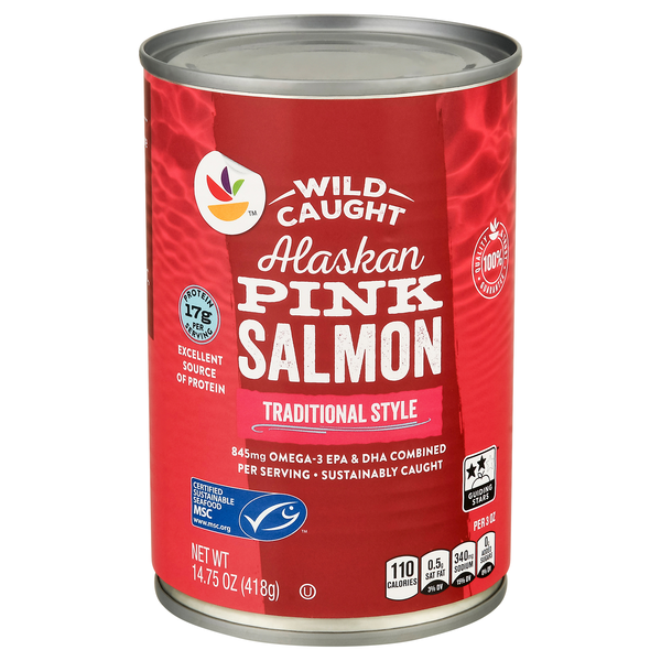 Save on Our Brand Traditional Style Wild Alaskan Pink Salmon Order ...
