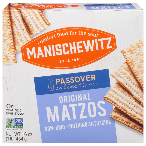 Save on Manischewitz Original Matzos Kosher For Passover Order Online ...