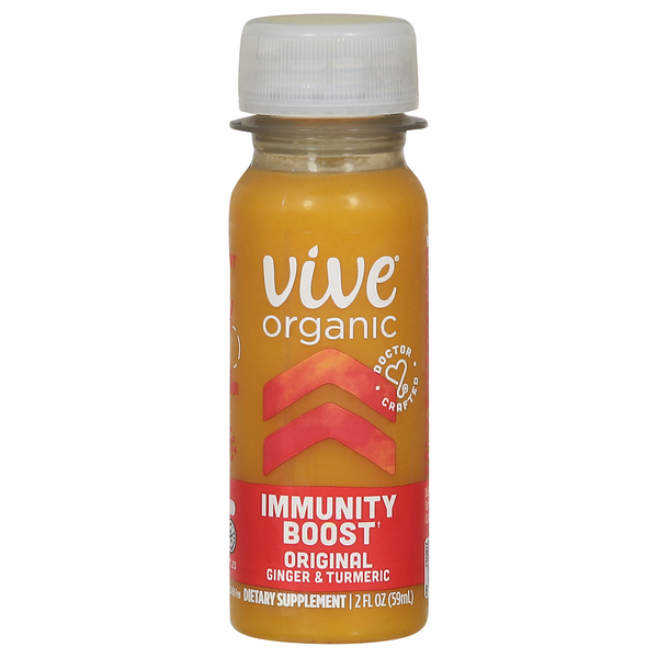 Save on Vive Organic Original Ginger Turmeric Immunity Boost Wellness ...