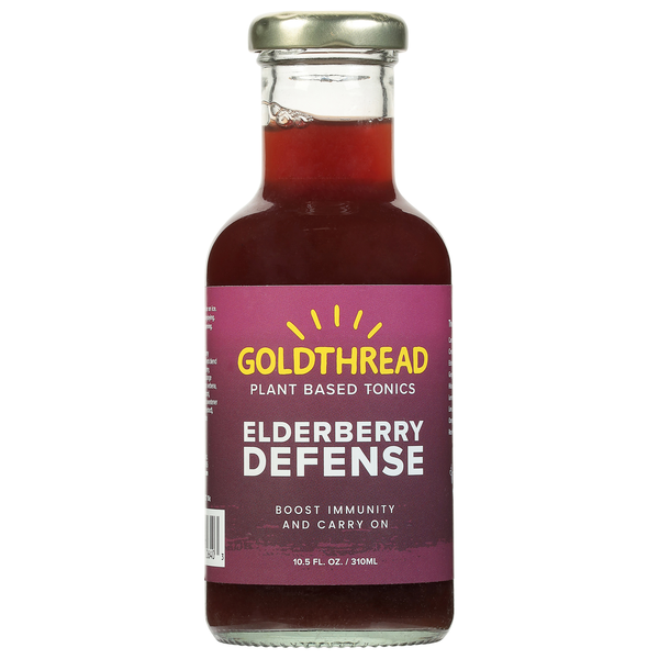 Save on Goldthread Elderberry Defense Plant Based Tonic Order Online ...