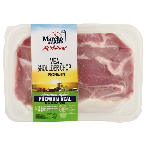 Save on Marcho Farms Bone-In Veal Shoulder Chop Fresh Order Online ...