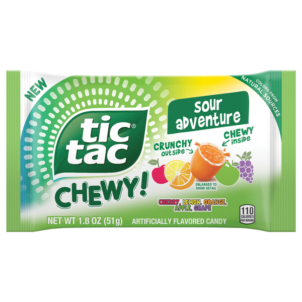 Save on Tic Tac Chewy! Sour Adventure Candy Order Online Delivery | GIANT