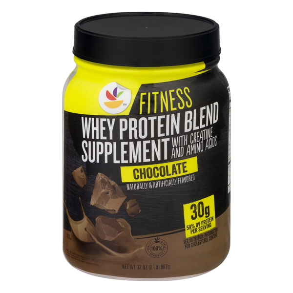 Save on Our Brand Fitness Chocolate 30g Whey Protein Blend Powder Order ...