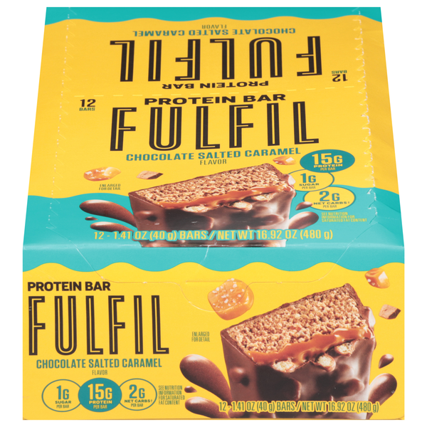 Save on Fulfil Gluten Free Chocolate Salted Caramel 15g Vitamin ...