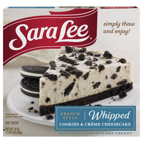 Save on Sara Lee French Style Cookies & Creme Cheesecake Frozen Order Online Delivery | Food Lion