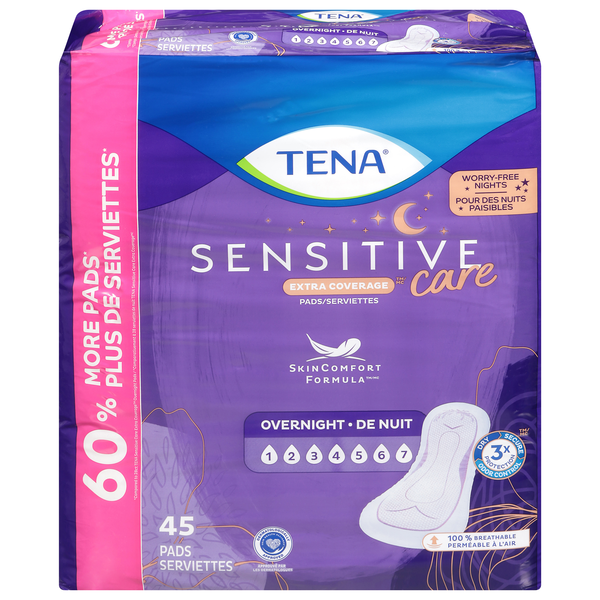 Save on Tena Intimates Overnight Incontinence Pads Order Online ...