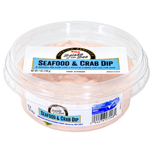 Save on Salads of the Sea Seafood & Crab Dip Order Online Delivery ...
