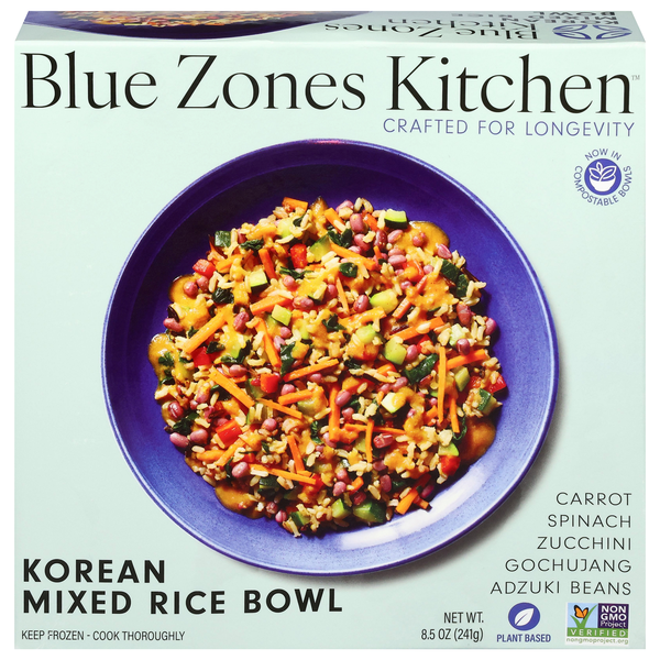 Save on Blue Zones Kitchen Korean Mixed Rice Bowl Frozen Order Online ...