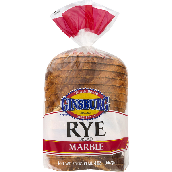 Save on Ginsburg Marble Rye Sliced Bread Order Online Delivery | GIANT