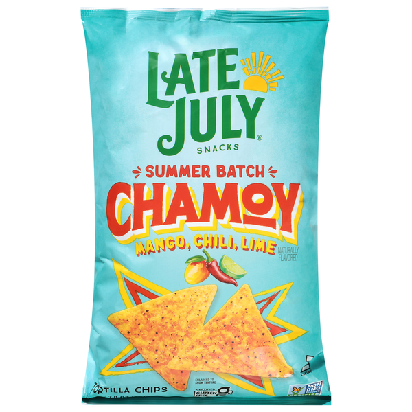 Save on Late July Snacks Gluten Free Summer Batch Chamoy Tortilla Chips ...