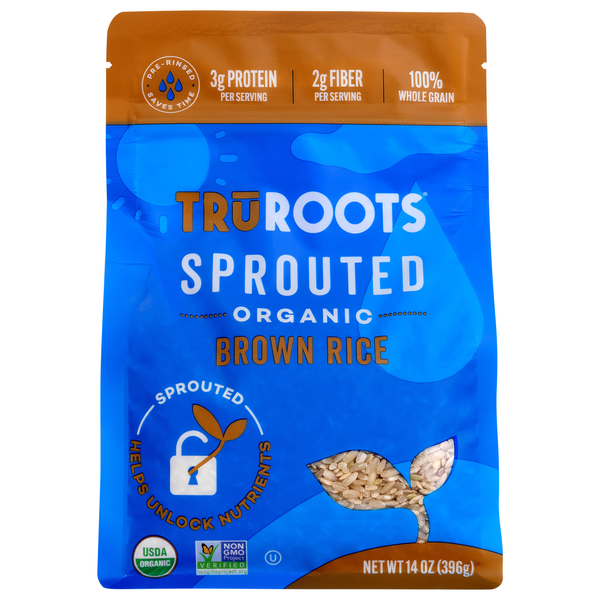 Save on truRoots Organic Sprouted Brown Rice Order Online Delivery | Giant