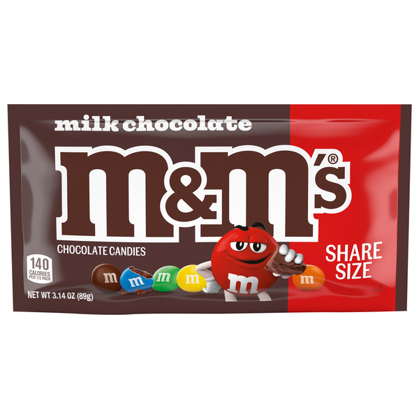 Save on M&M's Milk Chocolate Candy Sharing Size Order Online Delivery ...