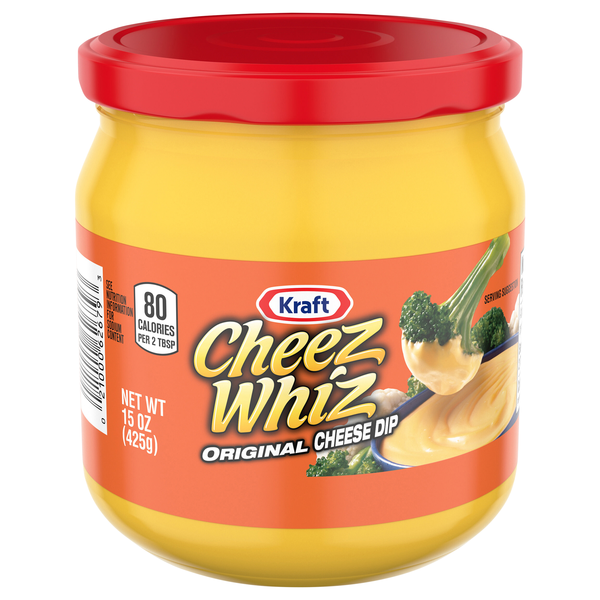 Save on Kraft Cheez Whiz Original Cheese Dip Order Online Delivery | GIANT