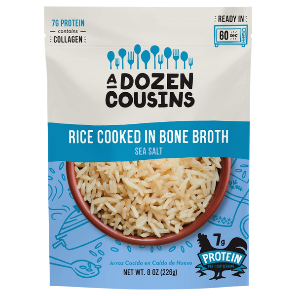 Save on A Dozen Cousins 60 Second Microwave Sea Salt Rice Cooked in ...