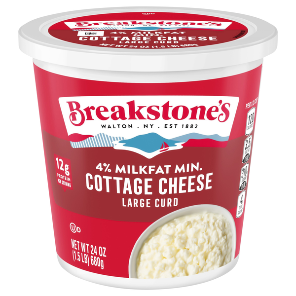 Save on Breakstone's 4% Large Curd Cottage Cheese Order Online Delivery ...