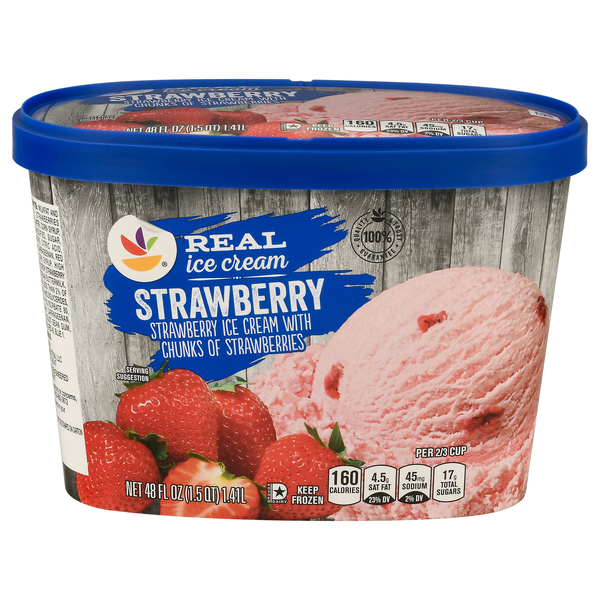 Save on Stop & Shop Strawberry Patch Real Ice Cream Order Online ...